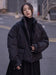 Eatan Puff Jacket - Black